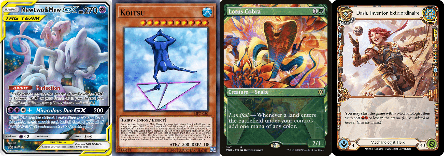 TCGs provide a fascinating multimedia experience on each card - media ...